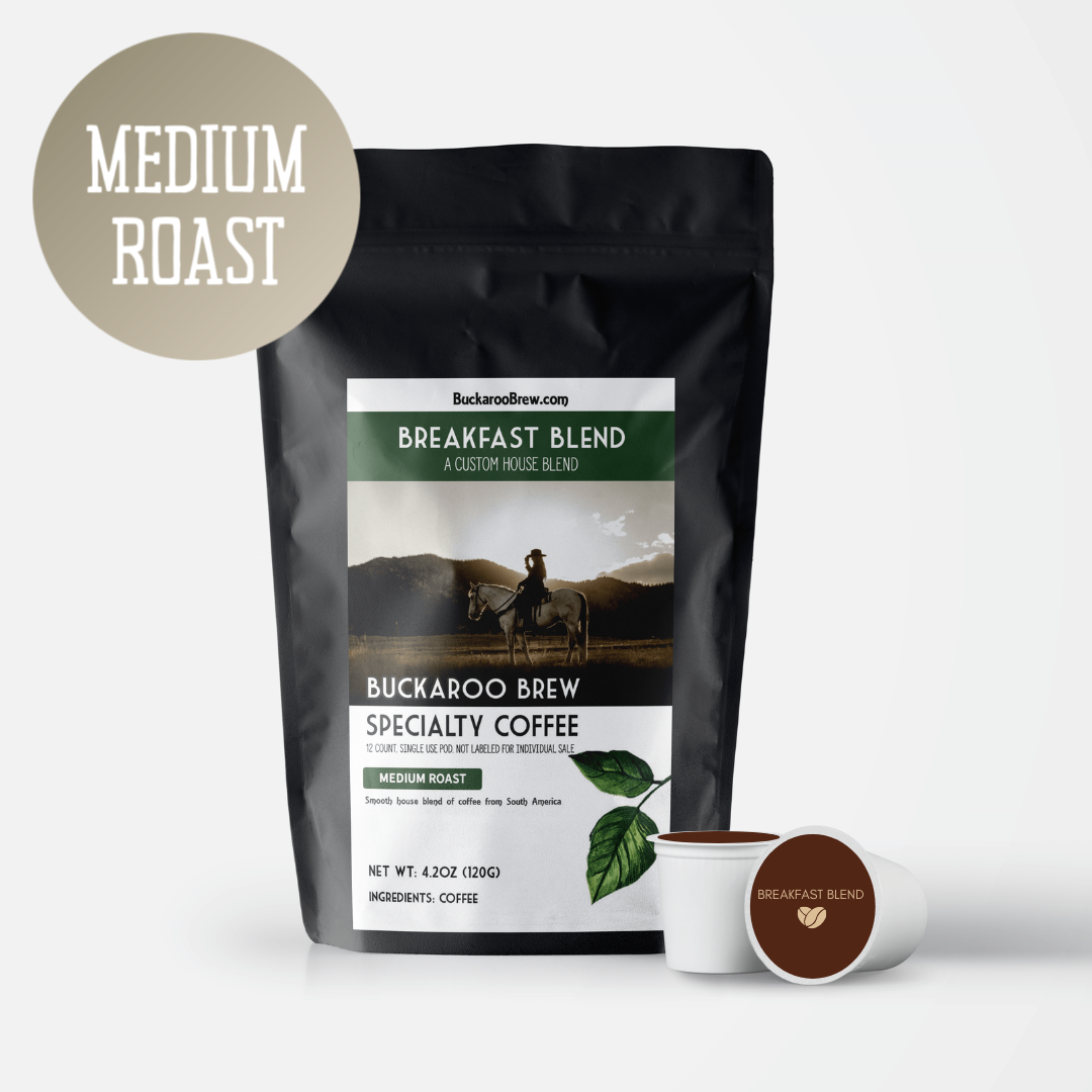 Breakfast Blend Blend K-Style Pods – Buckaroo Brew